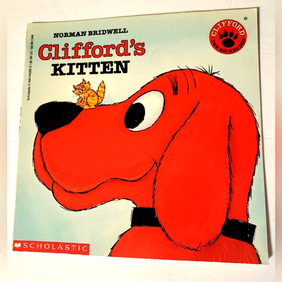 Scholastic | Toys | 984 Clifford The Big Red Dogs Kitten Soft Cover ...